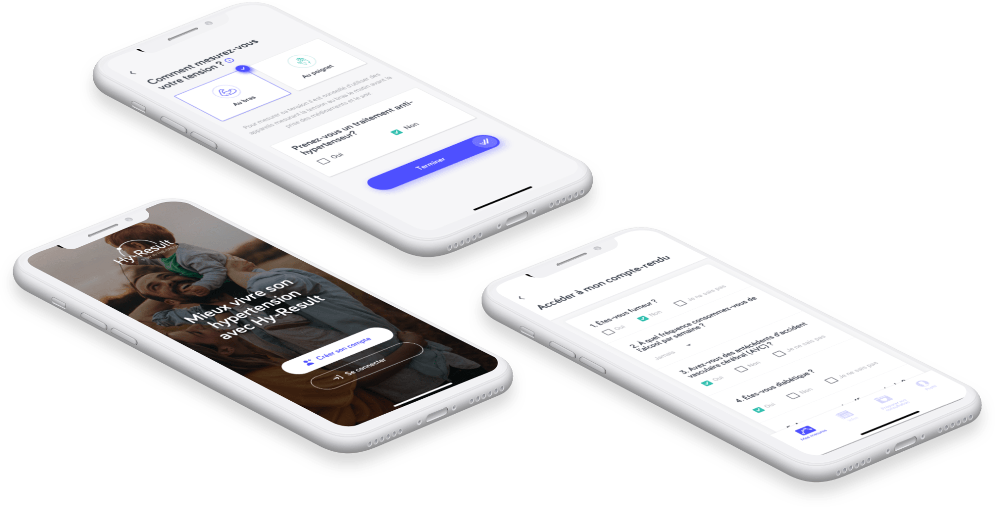 Application mobile pour mesurer et surveiller son hypertension